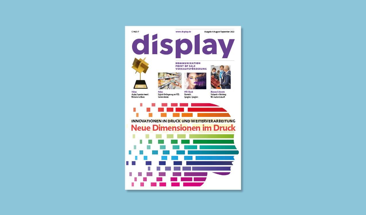 display 04/22: Jetzt als E-Magazin lesen - display Magazin