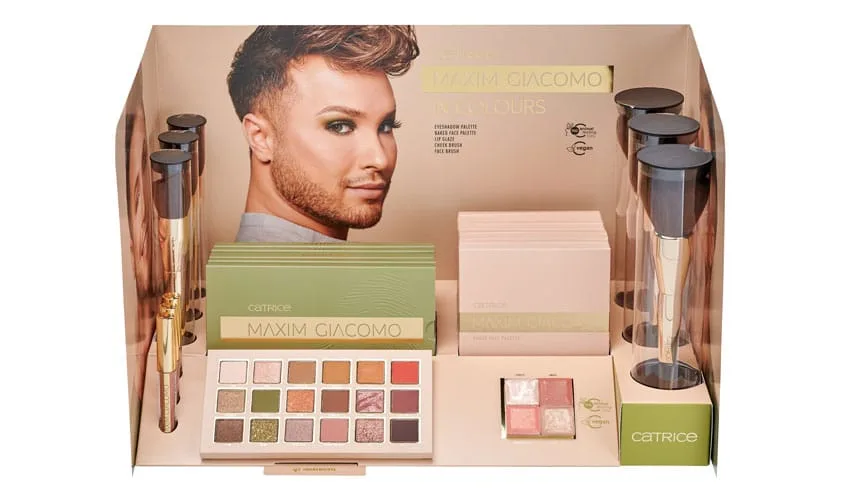 Kosmetik an den Mann bringen - display Magazin