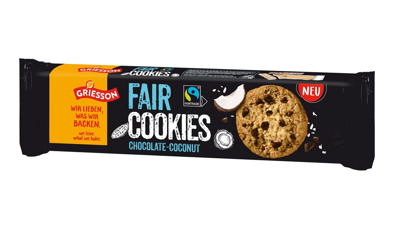 Griesson startet mit Fairtrade Cookies an den POS - display Magazin