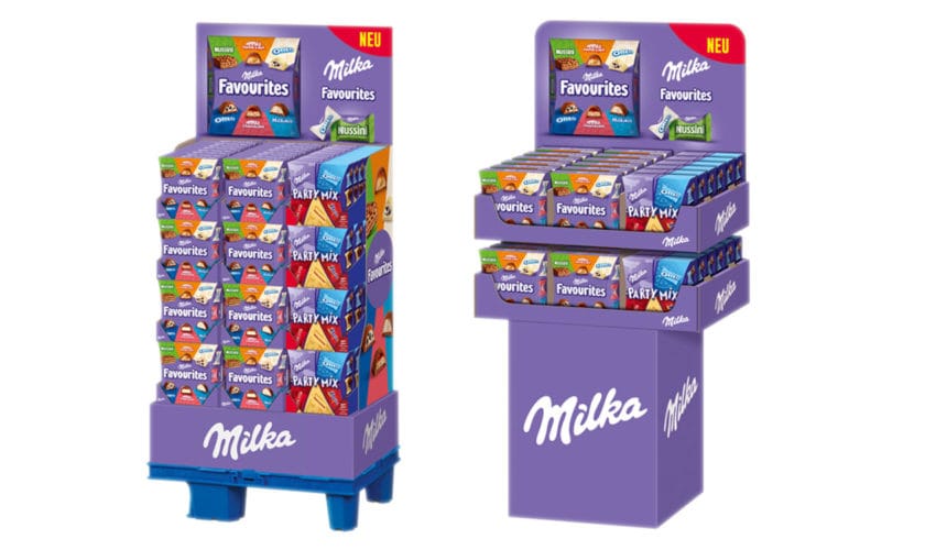 Milka teilt Launch mit - display Magazin