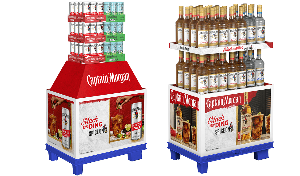 Captain Morgan: Im neuen Look auf Beutezug - display Magazin