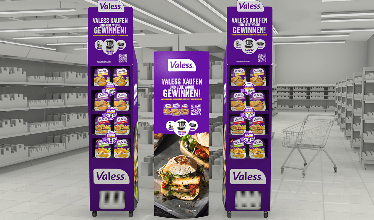 Valess: 360-Grad-Kampagne - display Magazin