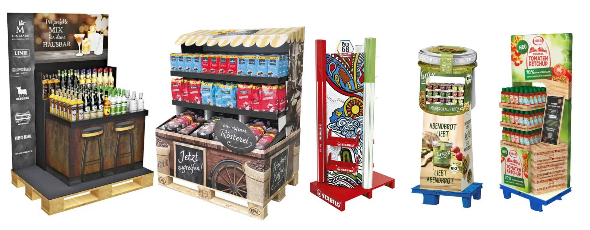 Palettendisplays – vielseitig, einfach und erfolgreich - display Magazin