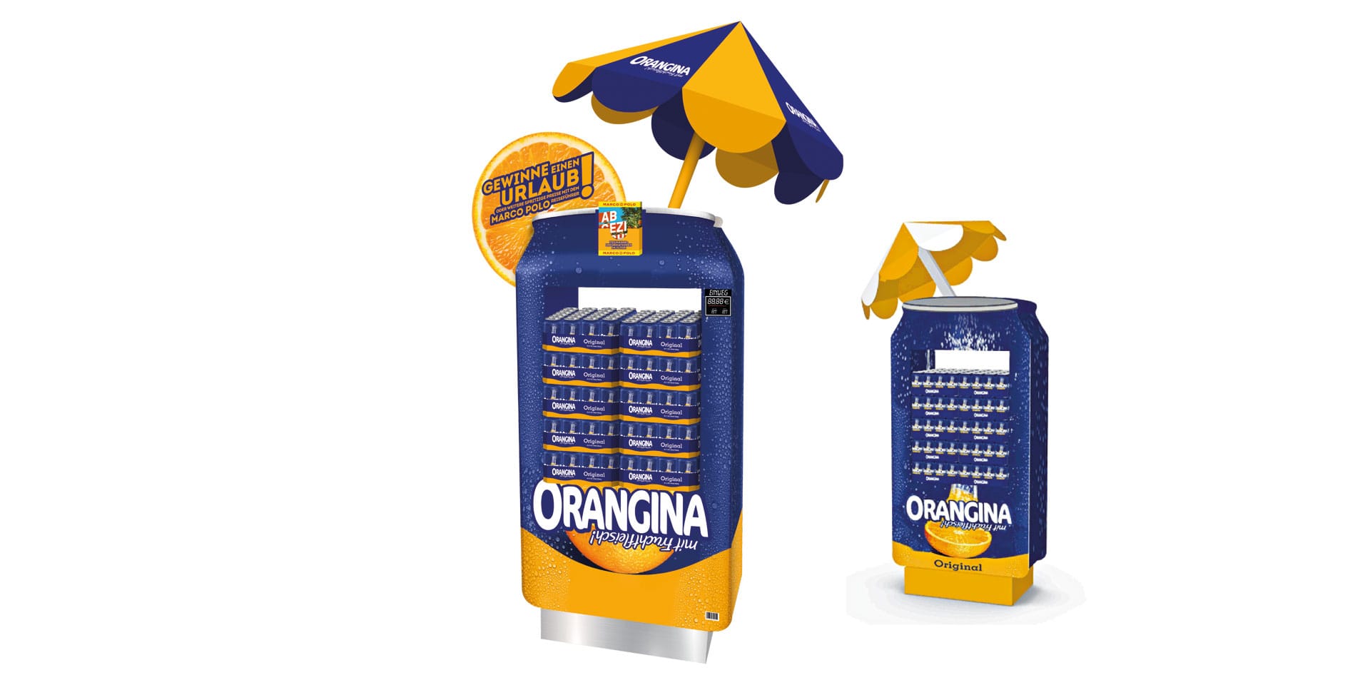 Orangina bringt den Sommer an den POS - display Magazin