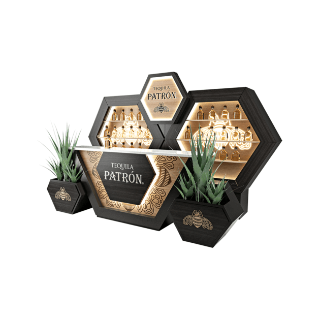 Tequila Patron - Bar (E2-02) - display Magazin