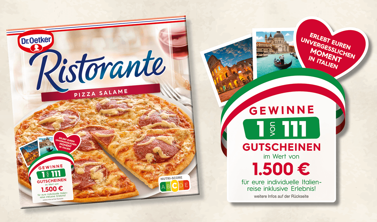 Dr. Oetker Ristorante: Italien-Feeling für Pizzaliebhaber - display Magazin