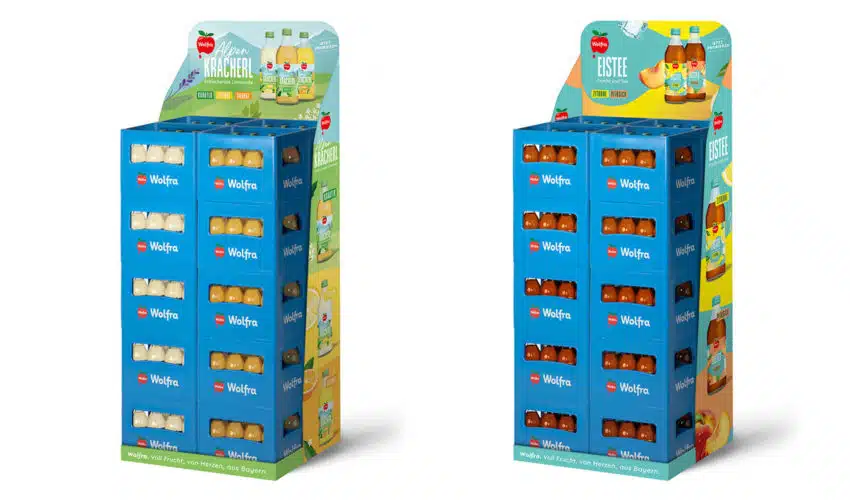 Wolfra: Frischekick am POS - display Magazin