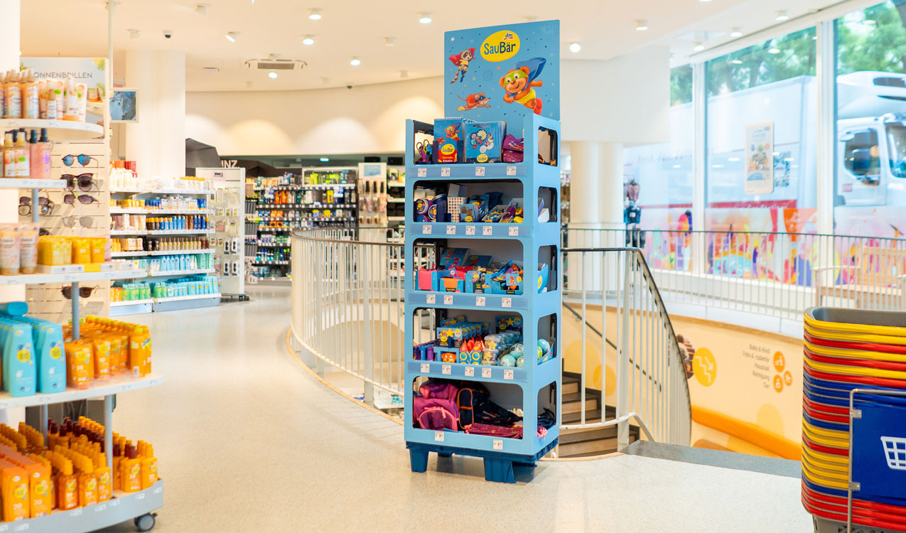 dm und Chep: Neue Zusammenarbeit - display Magazin