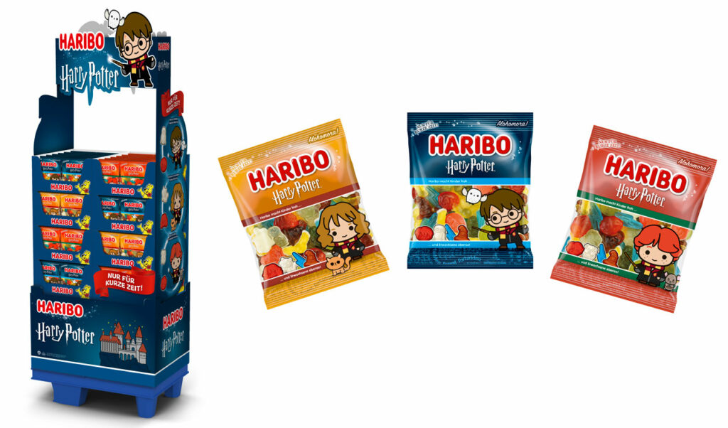 Harry Potter Edition: Haribo verzaubert Naschfans - display Magazin