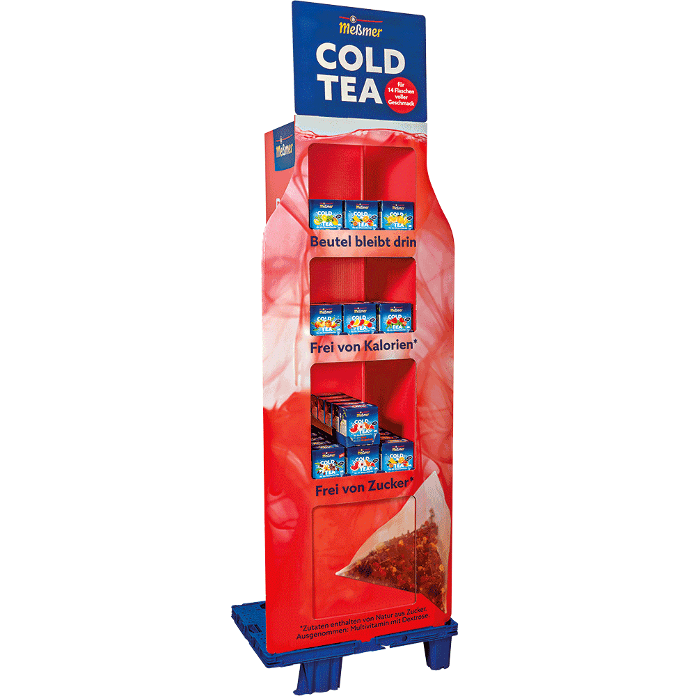 Cold Tea Display (B1-03) - display Magazin